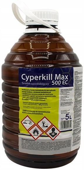 Cyperkill Max 500 Ec 5L Cypermetryna Insektycyd - Ceny i opinie - Ceneo.pl