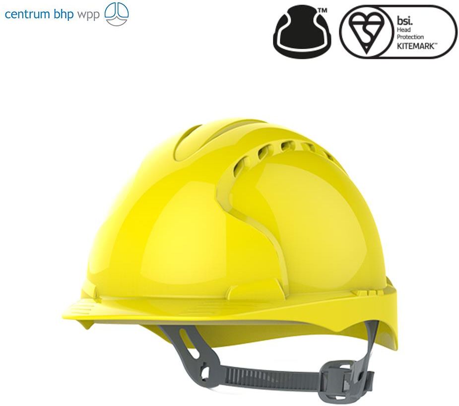 Jsp Hełm Ochronny Evo2 Wentylowany, Żółty - Ceny i opinie - Ceneo.pl