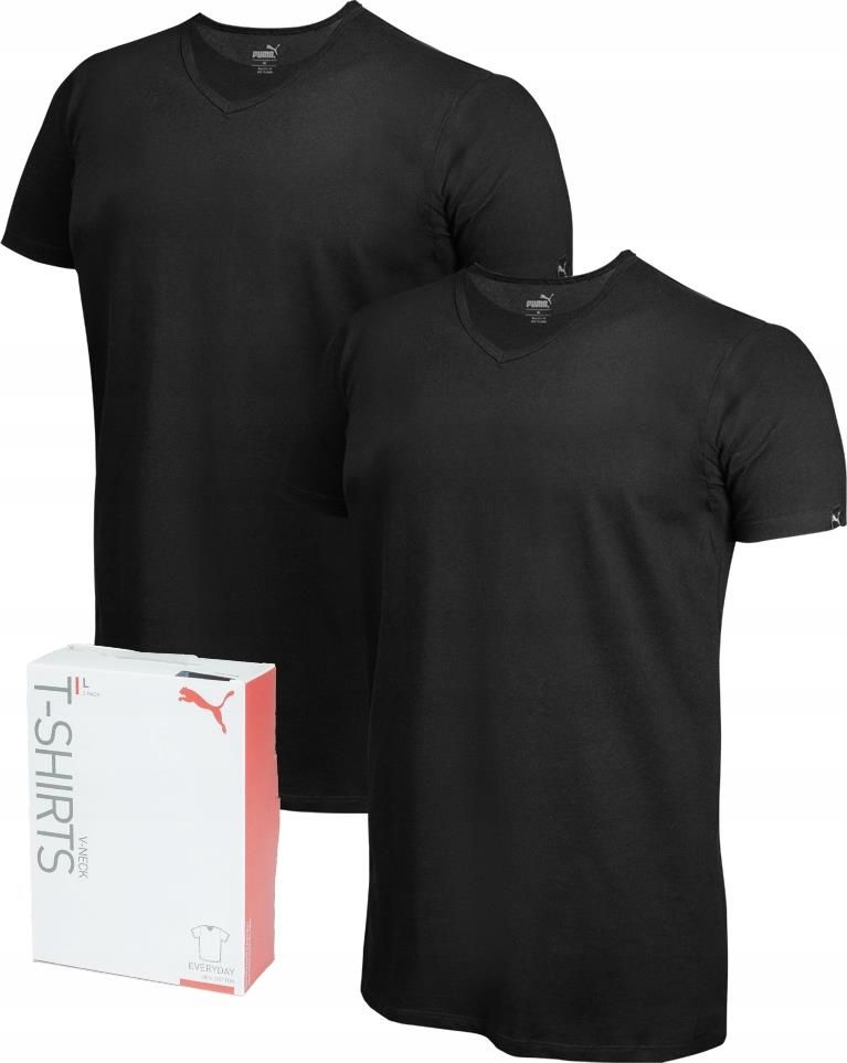 T-shirt bawełniany Puma V-Neck 2-pack r. XL - Ceny i opinie - Ceneo.pl