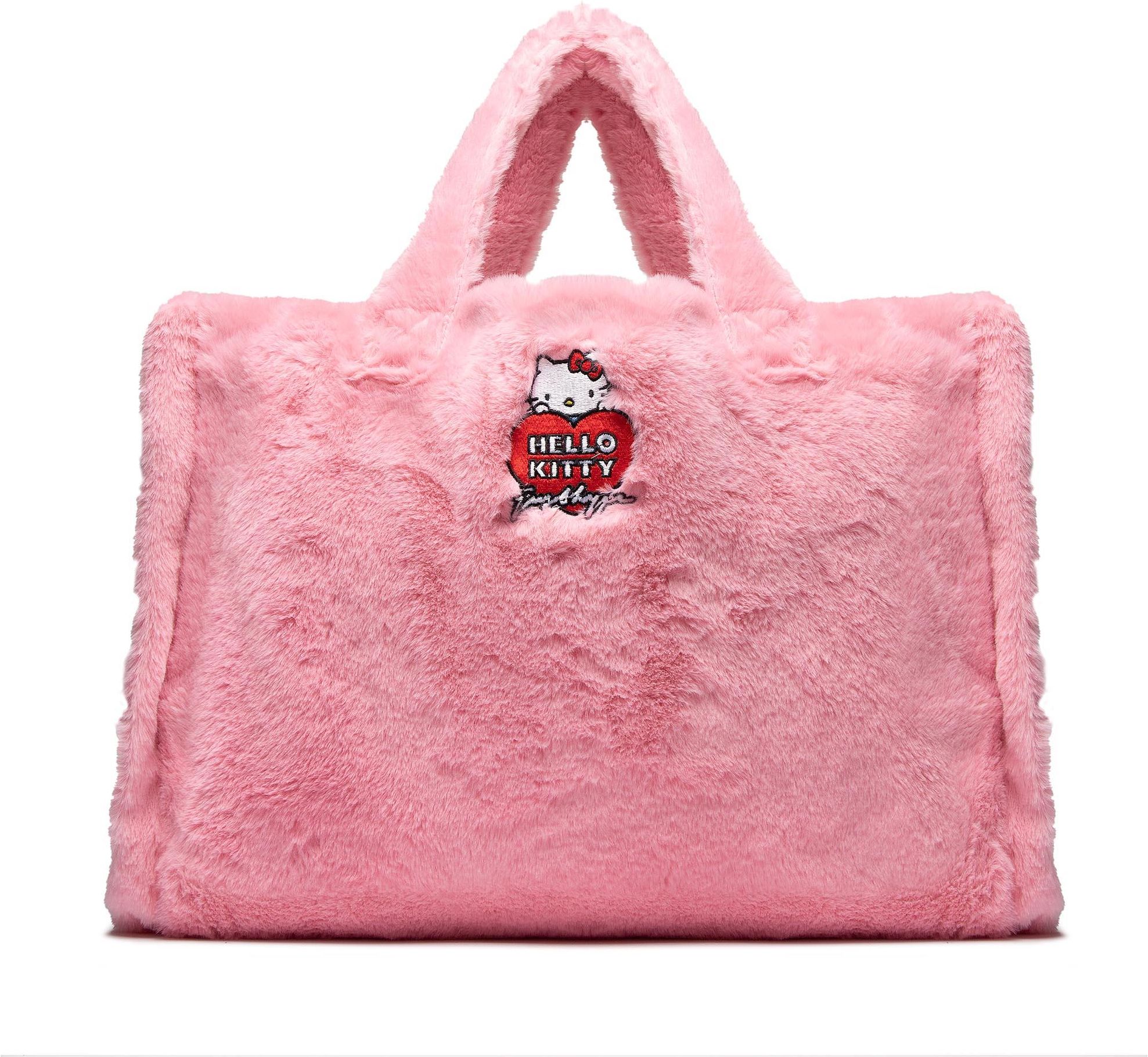 Torebka HYPE - Hello Kitty Pink Fur Tote Bag TWAO-2100 Pink - Ceny i ...