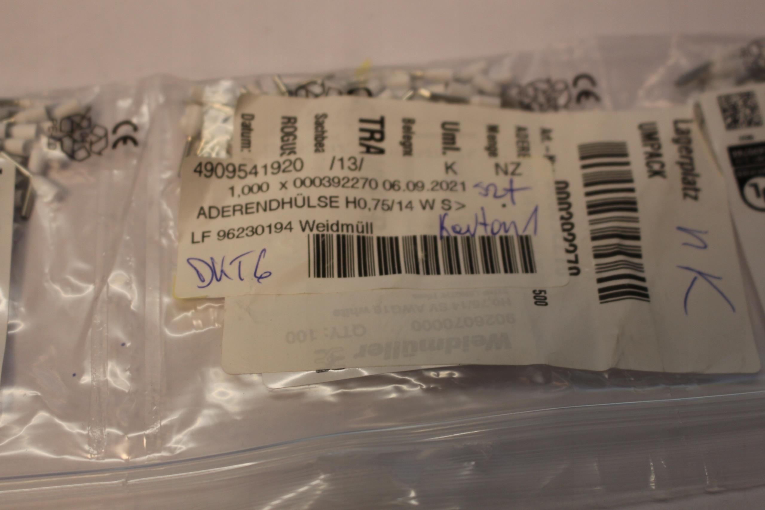 Weidmüller KOŃCÓWKA RURKOWA 9026070000 100SZT - Opinie i ceny na Ceneo.pl