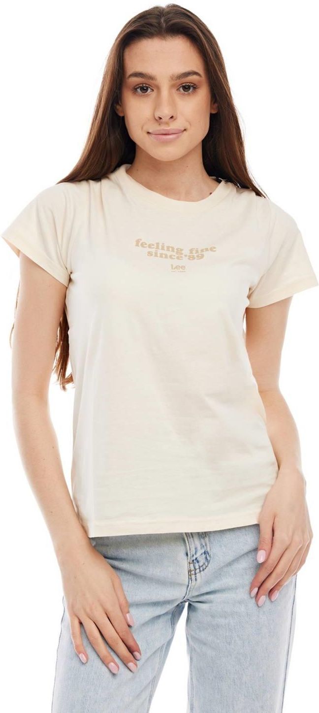 LEE CREW NECK TEE SHARK TOOTH L44OYGQB - Ceny i opinie - Ceneo.pl