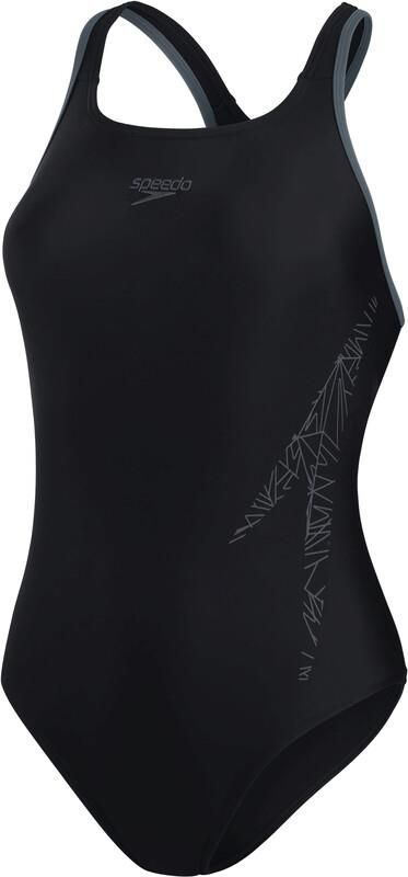 Speedo Hyperboom Placement Rackerback Swimsuit Women Czarny - Ceny i ...