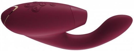 Womanizer Duo Bordeaux Wibrujący Bezdotykowy Stymulator Łechtaczki Bordowy - Ceneo.pl