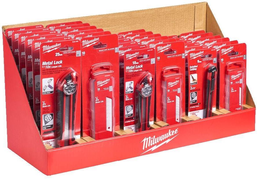 Milwaukee Zestaw nożyków z łamanym ostrzem 4932480487 - Opinie i ceny ...