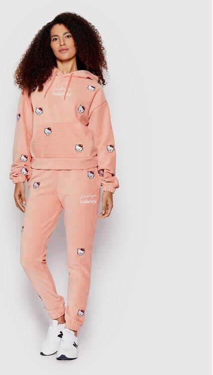 HYPE Spodnie dresowe HELLO KITTY TWAO-2095 Różowy Regular Fit - Ceny i ...