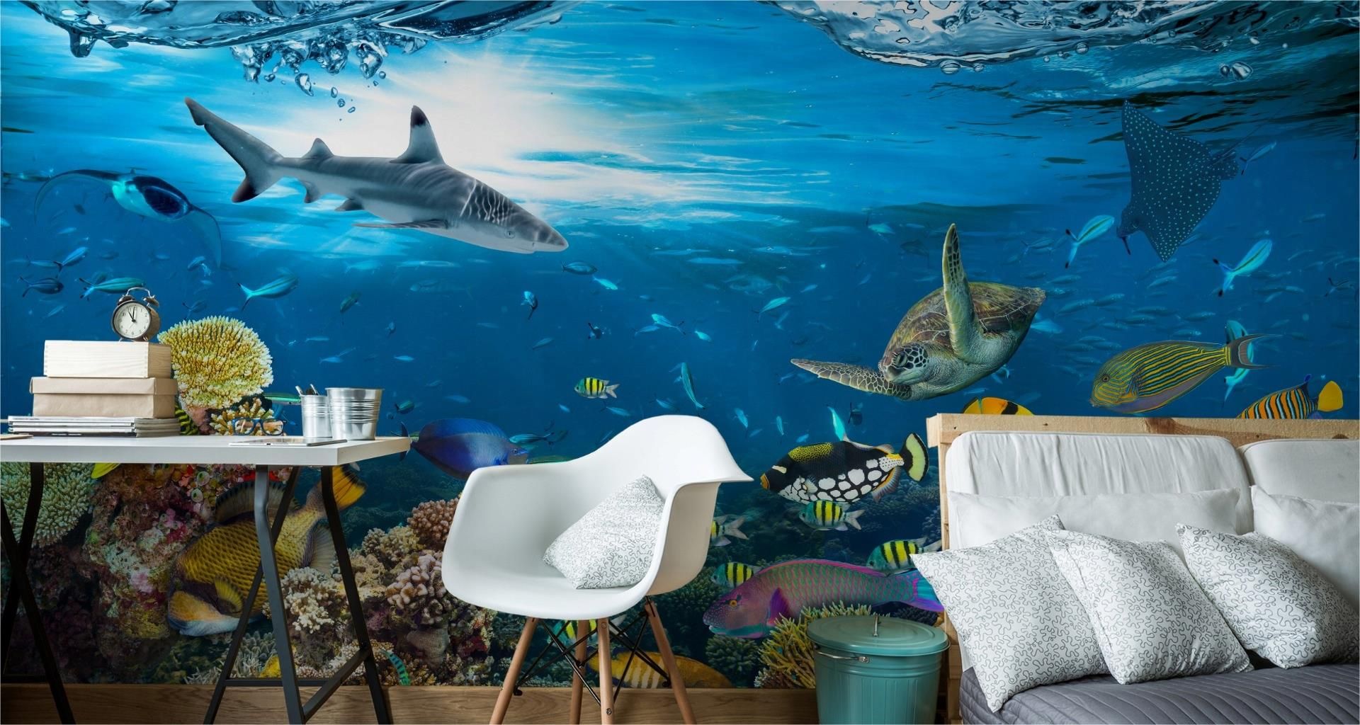 Muralo Fototapeta Rafa Koralowa Ryby 135x90 - Opinie i ceny na Ceneo.pl