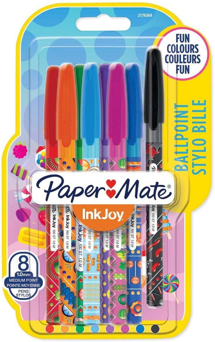 Długopis Paper-Mate InkJoy Candy Pop 8szt Komplet - Ceny i opinie ...