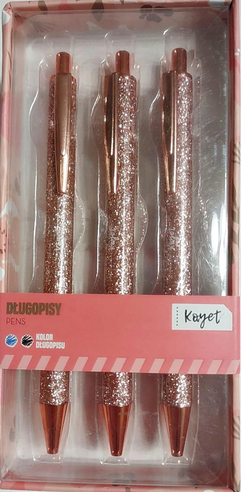 Długopisy Kayet 3 szt - Ceny i opinie - Ceneo.pl