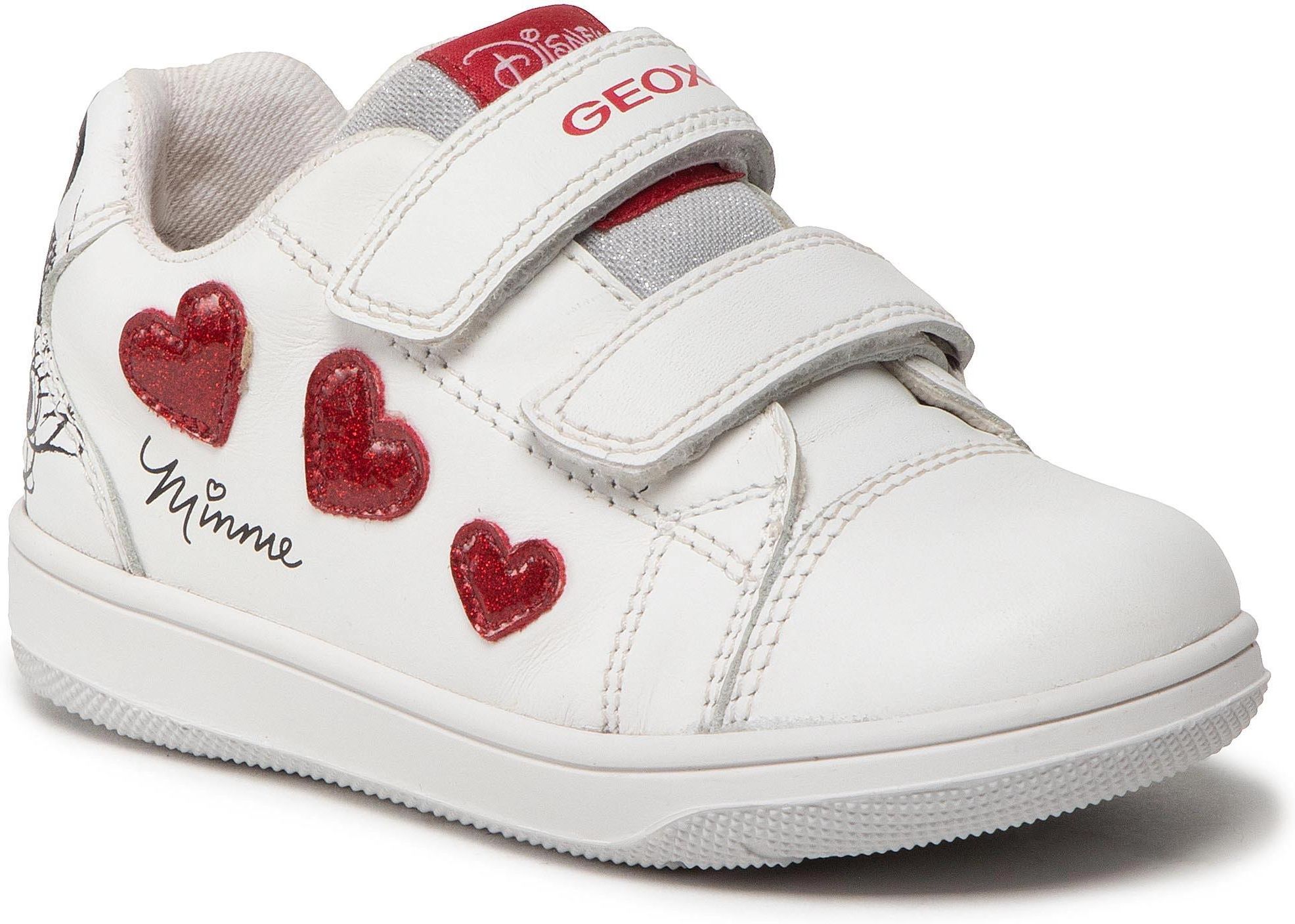 Sneakersy GEOX - B New Flick G. A B251HA 00085 C1000 S White - Ceny i opinie - Ceneo.pl