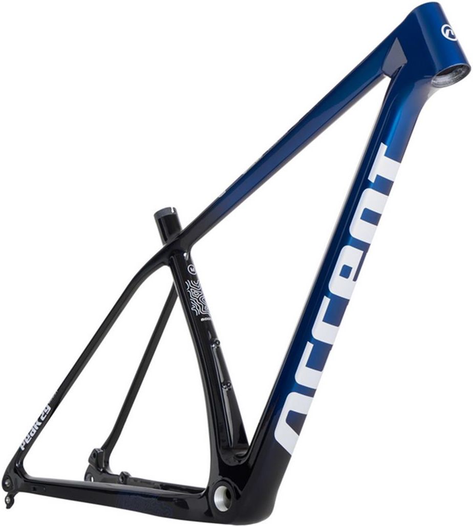 Accent Rama Mtb Peak Carbon Boost Niebieski Biały 29 Rozmiar Ramy 21 ...