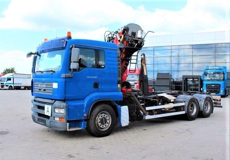 MAN TGA 440 6x4 Epsilon Hakowiec Do zlomu - Opinie i ceny na Ceneo.pl