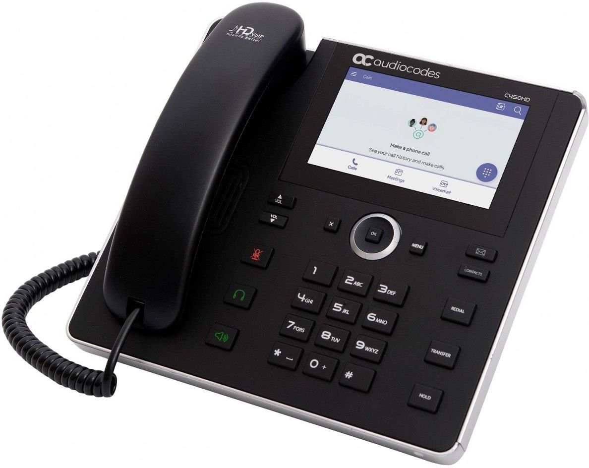 Telefon VoIP AudioCodes Teams C450HD IP-Phone Czarny - Opinie i ceny na ...