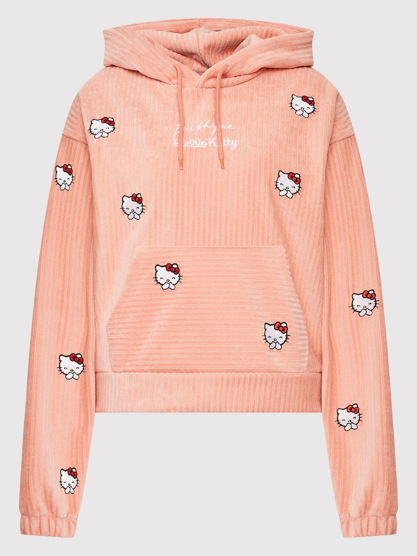 HYPE Bluza HELLO KITTY TWAO-2094 Różowy Regular Fit - Ceny i opinie ...