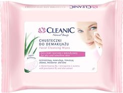 CLEANIC CHUSTECzKI DO DEMAKIJAŻU CERA SUCHA I WRAŻLIWA 10 SzTUK ...