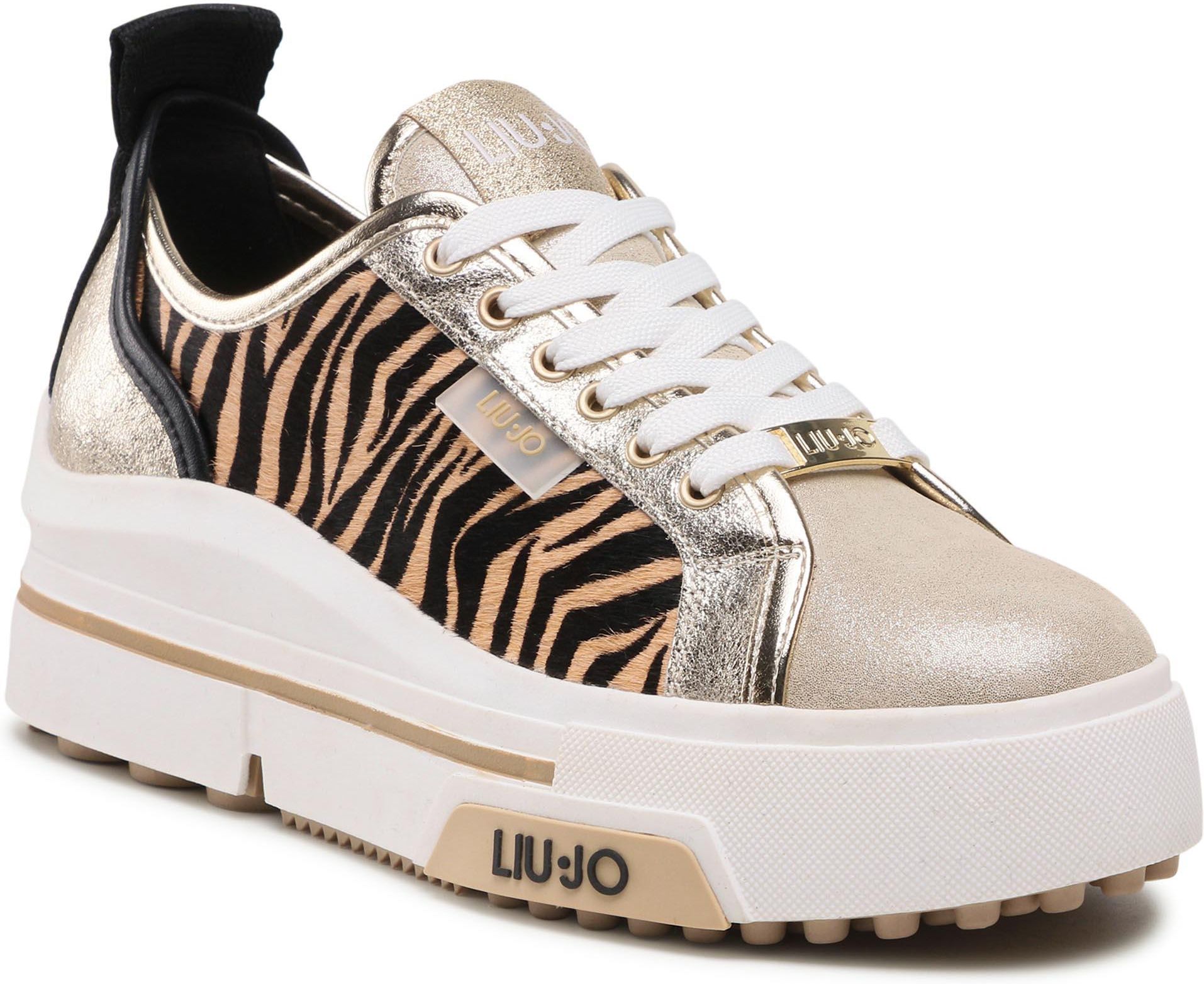 Sneakersy LIU JO - Hero 08 BA2139 PX194 Light Gold 04178 - Ceny i ...