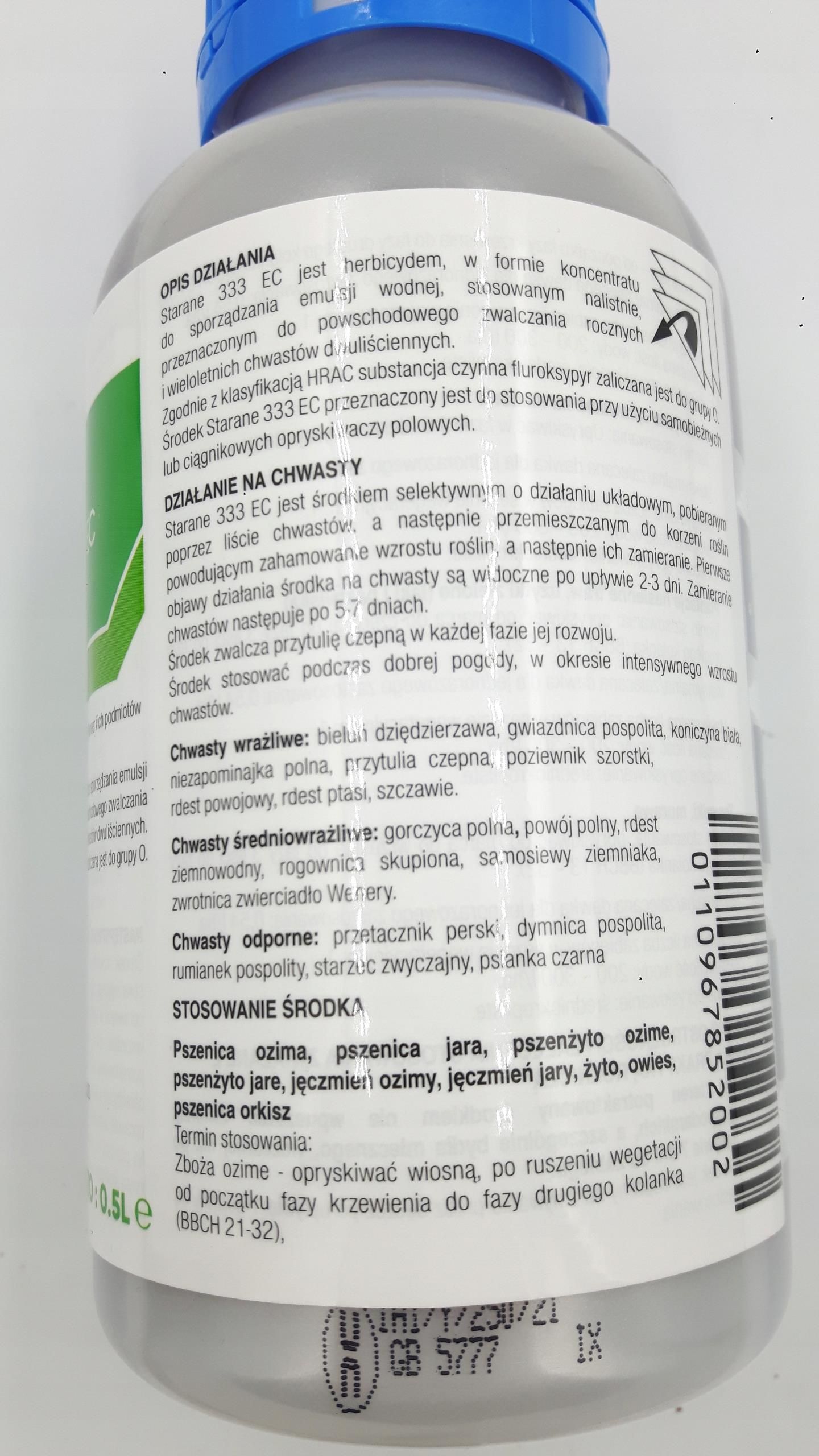 Starane 333 Ec Na Chwasty W Trawie 0,5 L - Ceny i opinie - Ceneo.pl