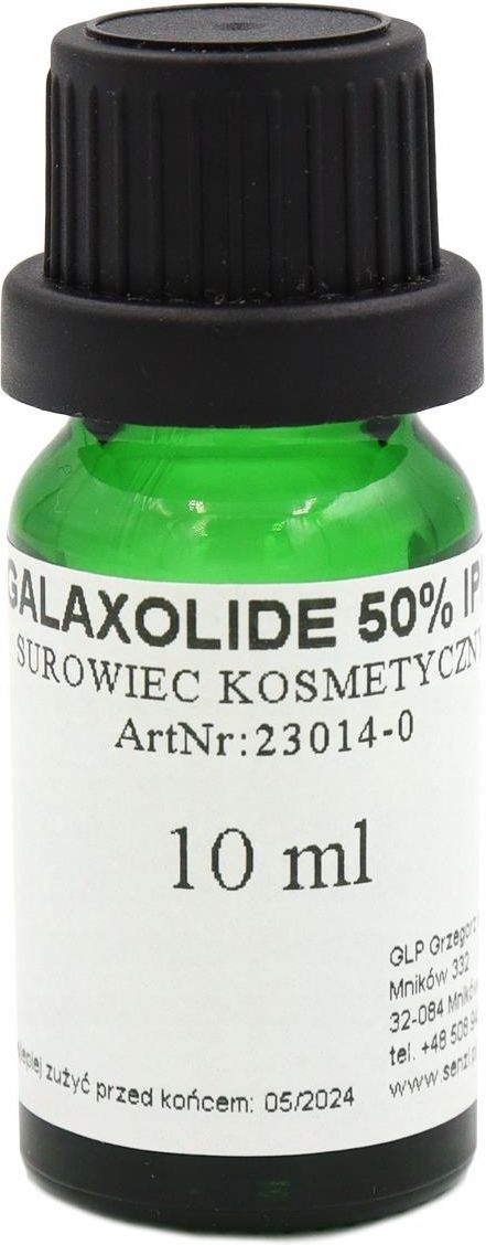 Galaxolide 50% in Ipm (iff) Molecule Piżmo 10ml - ceny i opinie - Ceneo.pl