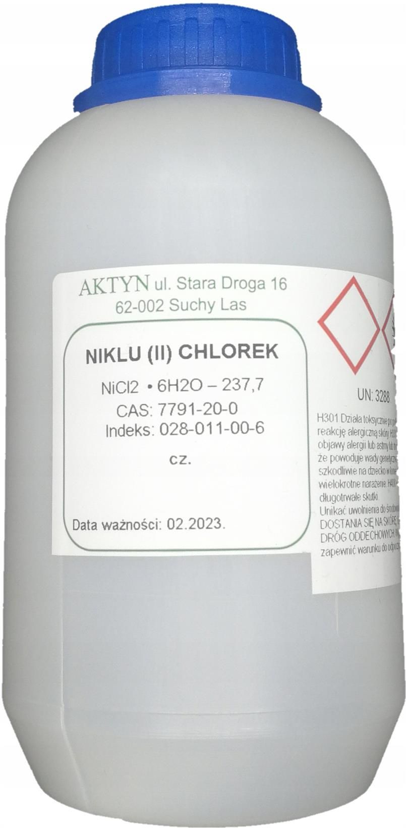 Chlorek Niklu czysty 100g. - ceny i opinie - Ceneo.pl