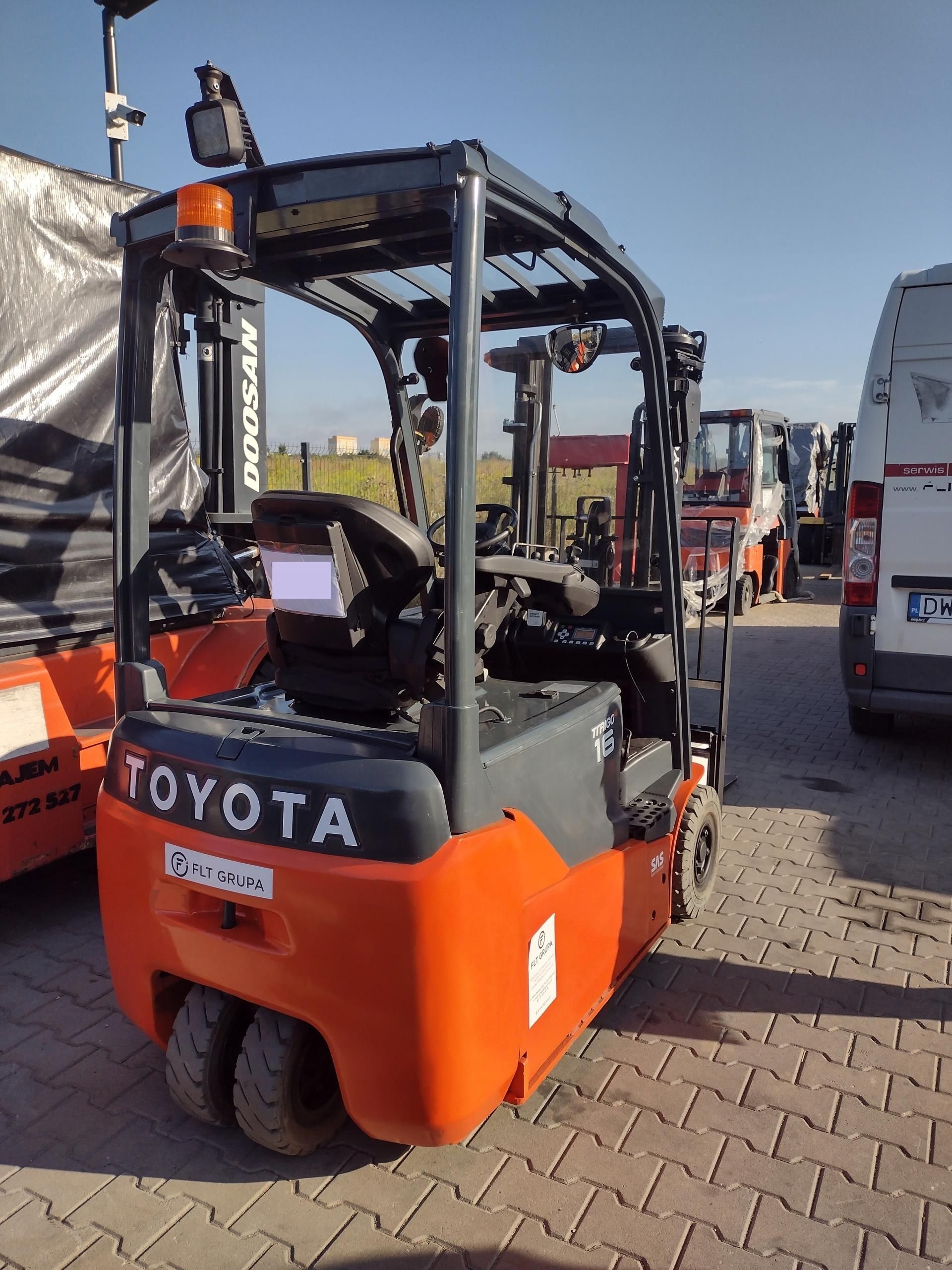 Czołowy wózek elektryczny Toyota 8FBE16T - Opinie i ceny na Ceneo.pl