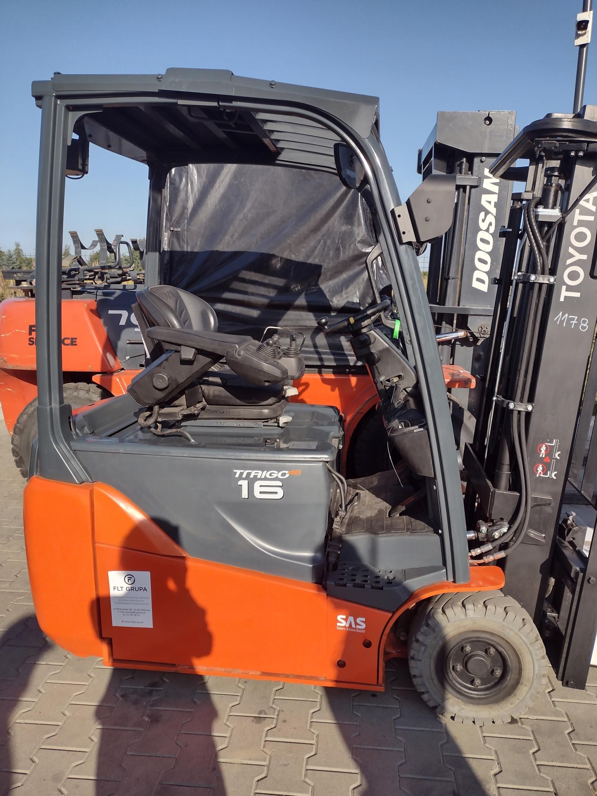 Czołowy wózek elektryczny Toyota 8FBE16T - Opinie i ceny na Ceneo.pl