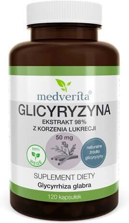 Medverita Glicyryzyna 50Mg Lukrecja Korzeń 60Kaps. - Opinie i ceny na ...