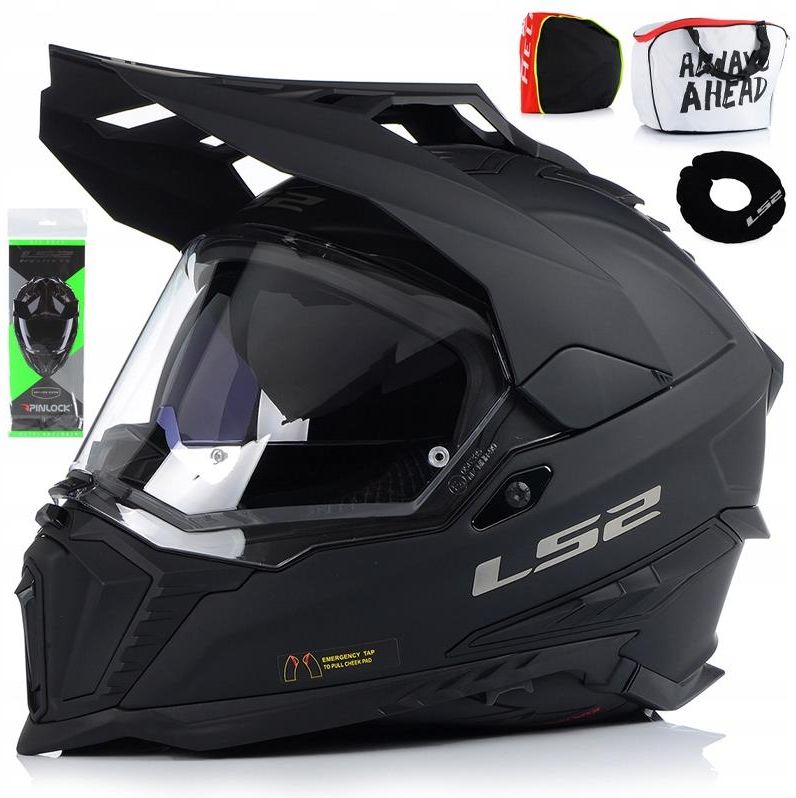 Kask motocyklowy Ls2 Kask Mx701 Explorer Cross Enduro Atv Quad S ...