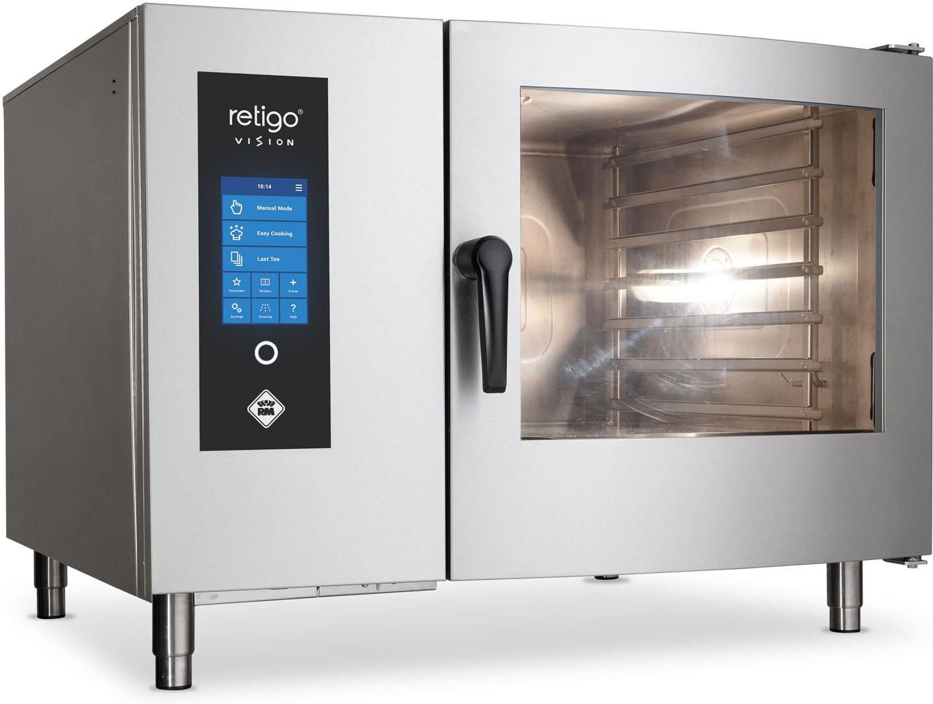 Retigo Piec Konwekcyjno-Parowy Iniekcyjny Blue Vision Z Myciem 6Xgn 2/1 ...