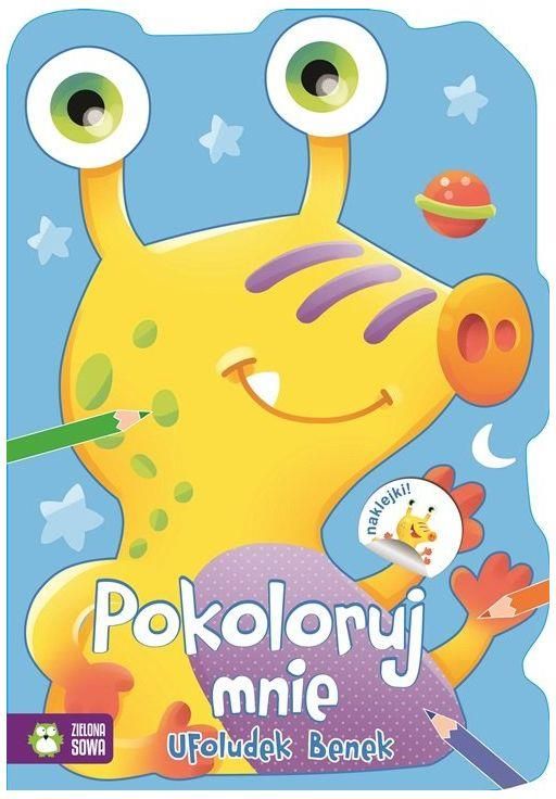 Produkt z Outletu: Ufoludek benek pokoloruj mnie - Ceny i opinie - Ceneo.pl