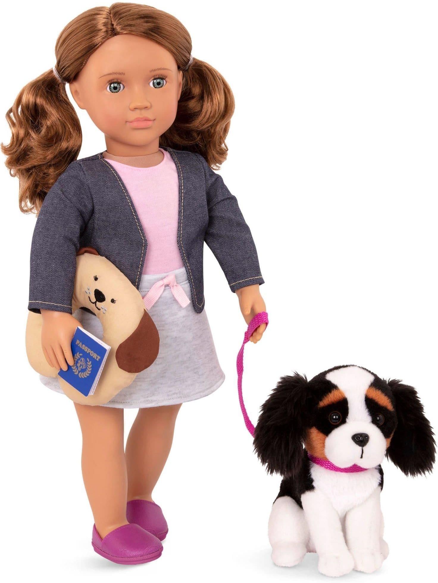 Lalka Our Generation Lalka Dla Dzieci Maddie 46Cm Z Pieskiem Rasy King ...