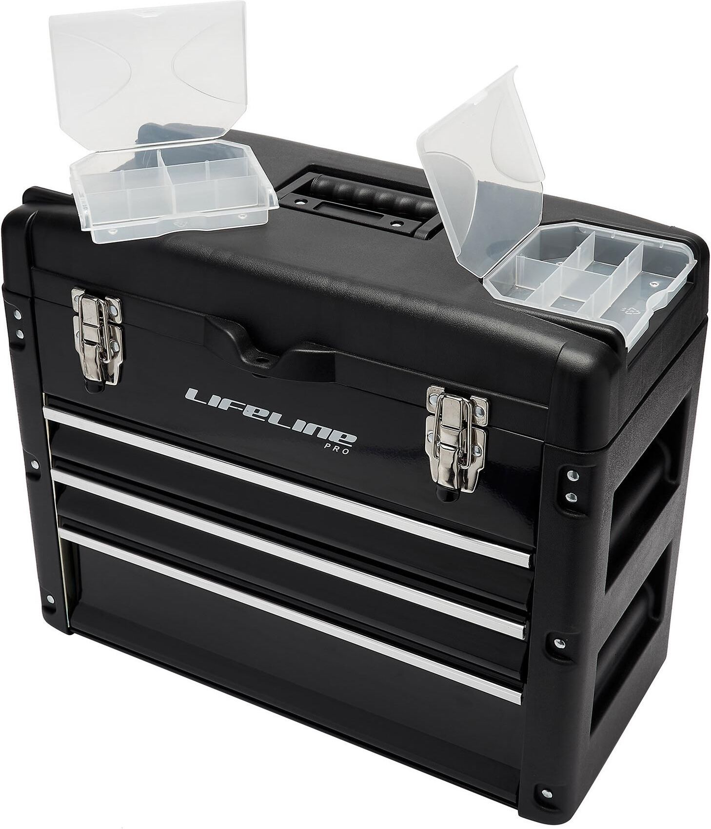Lifeline Pro Work Station Toolbox With 3 Drawers Czarny 2022 - Ceny i ...