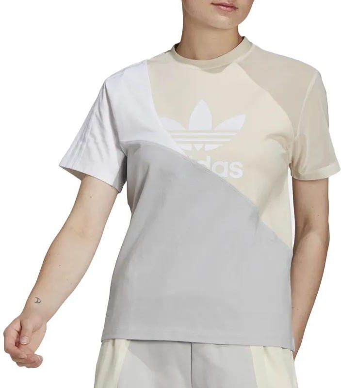 Koszulka adidas Originals Adicolor Split Trefoil HC7041 - szara - Ceny ...