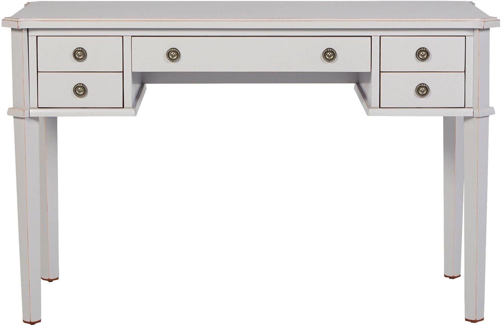 Laura Ashley Henshaw Biurko 5S Jasnostalowe - Ceny i opinie - Ceneo.pl