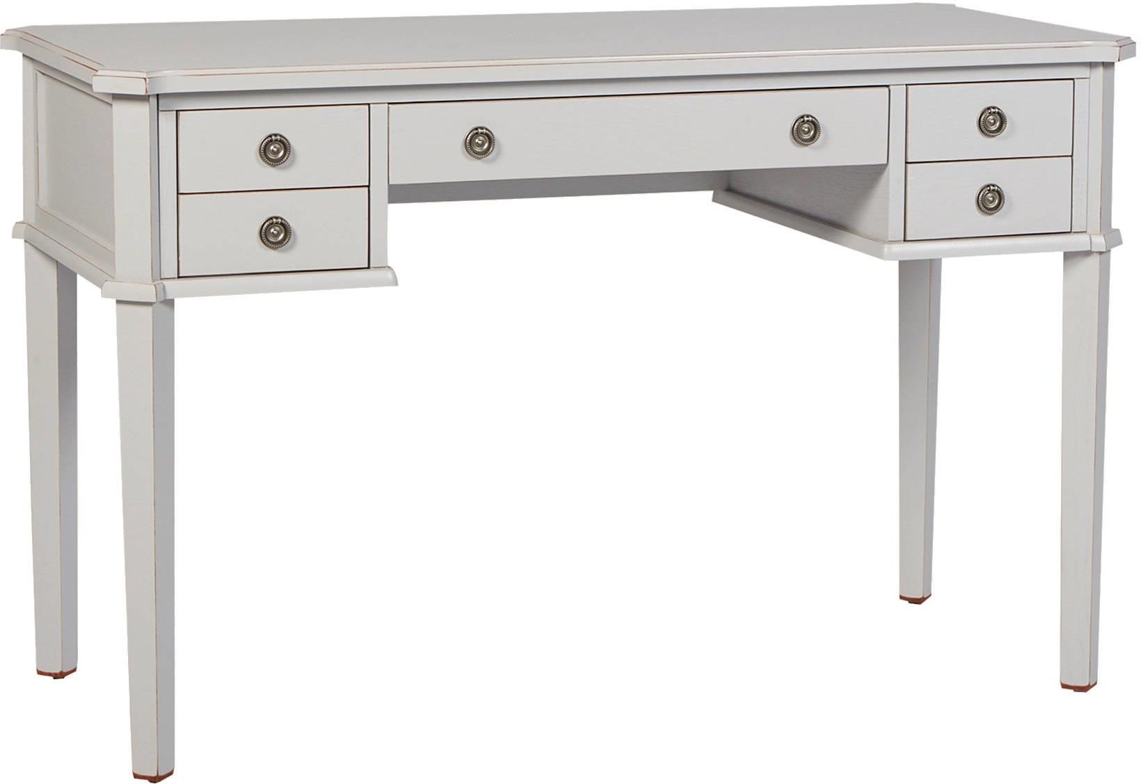 Laura Ashley Henshaw Biurko 5S Jasnostalowe - Opinie i atrakcyjne ceny ...