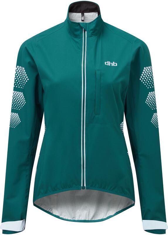 Dhb Flashlight Waterproof Jacket Women Zielony 2022 - Ceny i opinie ...
