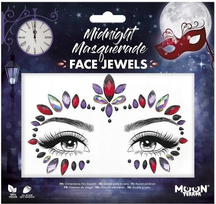 MOON GLOW HALLOWEEN NAKLEJKI 3D NATWARZ MOONGLOW M. MASQUERA - Opinie i ...