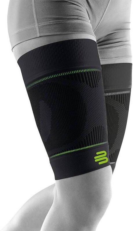 Bauerfeind Sports Compression Sleeves Upper Leg Czarny - Ceny i opinie ...