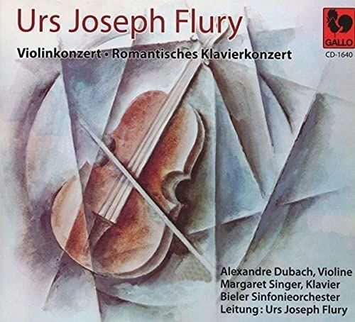 Płyta kompaktowa Urs Joseph Flury - Violinkonzert - Romantisches ...