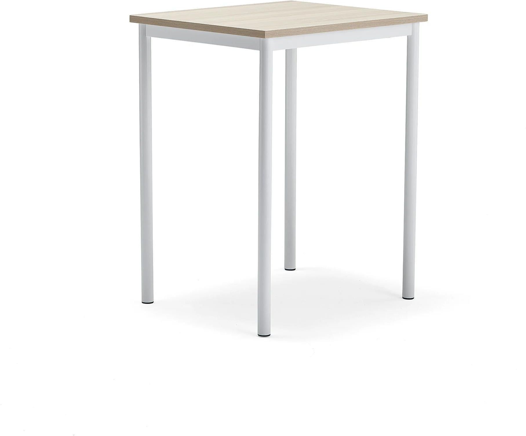 Biurko SONITUS PLUS, 700x600x900 mm, HPL popielaty, redukcja hałasu ...