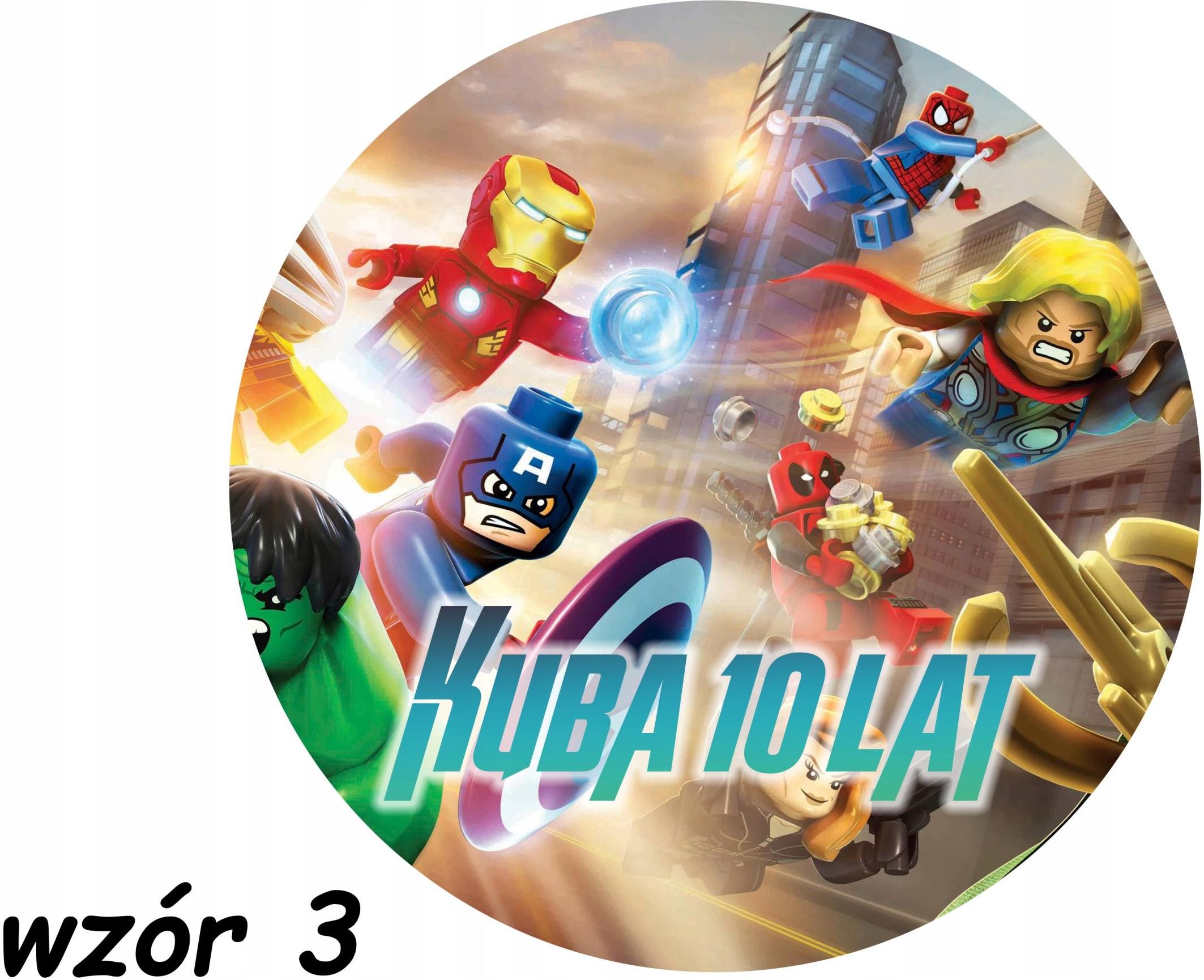 Opłatek Na Tort Lego Marvel + napis gratis ec26cfc2 - Ceny i opinie ...