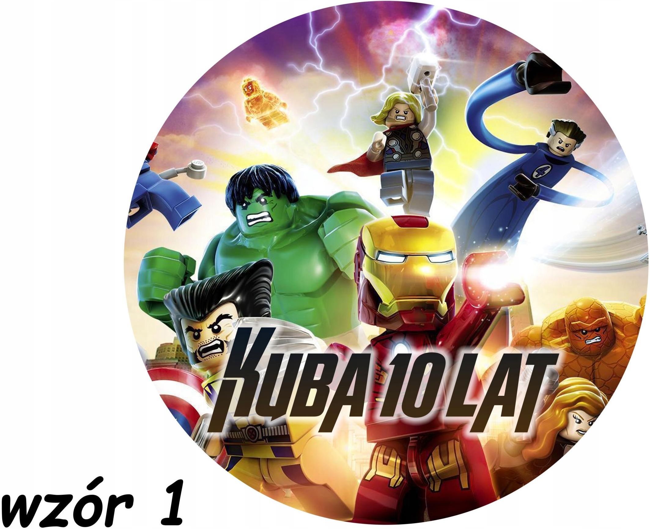 Opłatek Na Tort Lego Marvel + napis gratis ec26cfc2 - Ceny i opinie ...