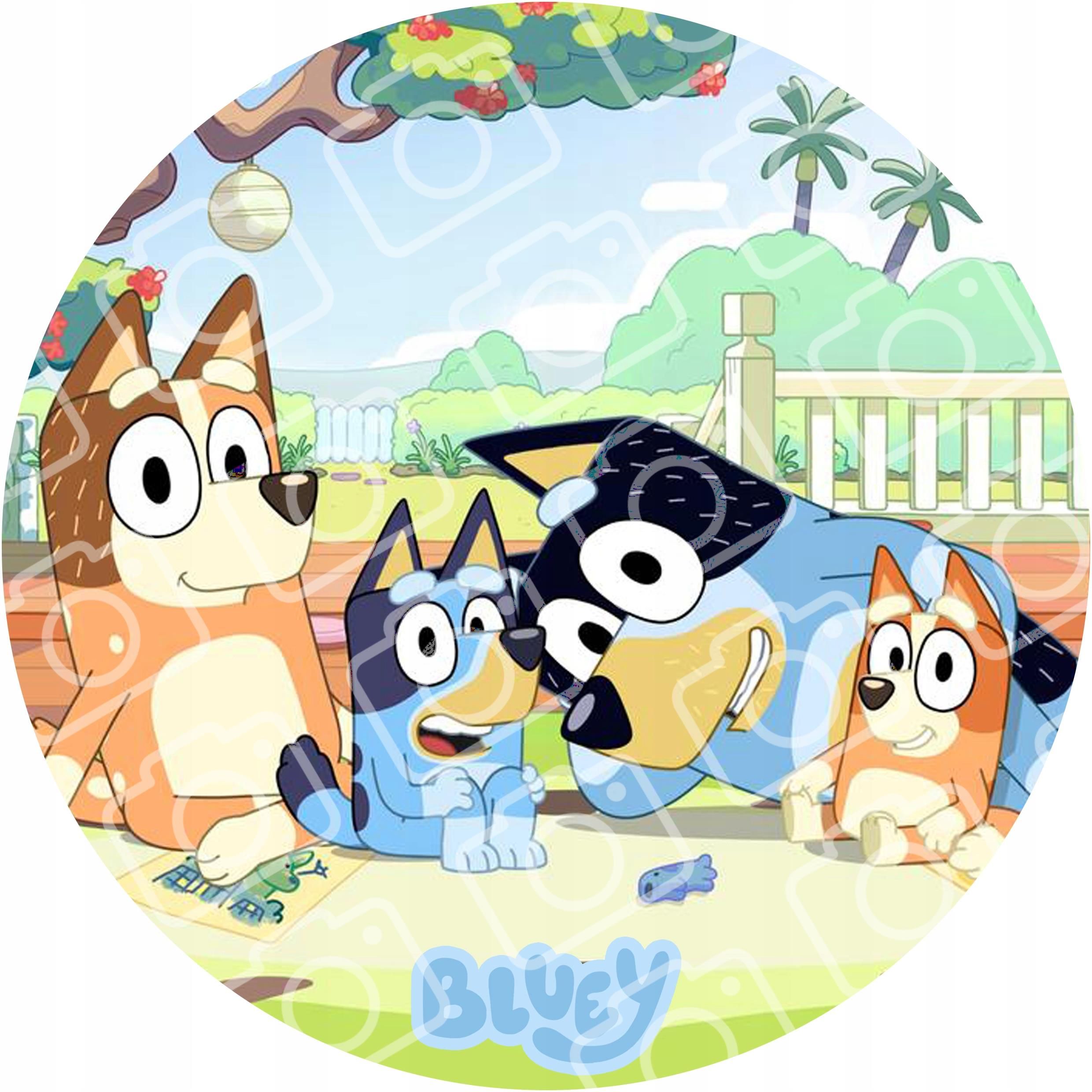 Opłatek na Tort Bluey Wydruk Waflowy 20cm 3924391a - Ceny i opinie ...