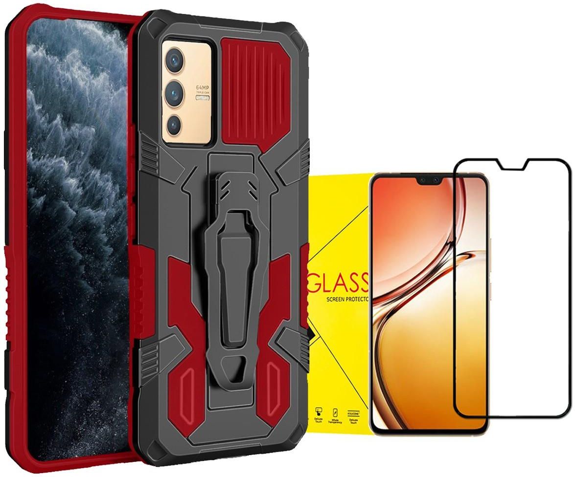 SHOCKARMOR VIVO V23 5G RED + TEMPERED GLASS BLACK (35514) - Opinie i ...