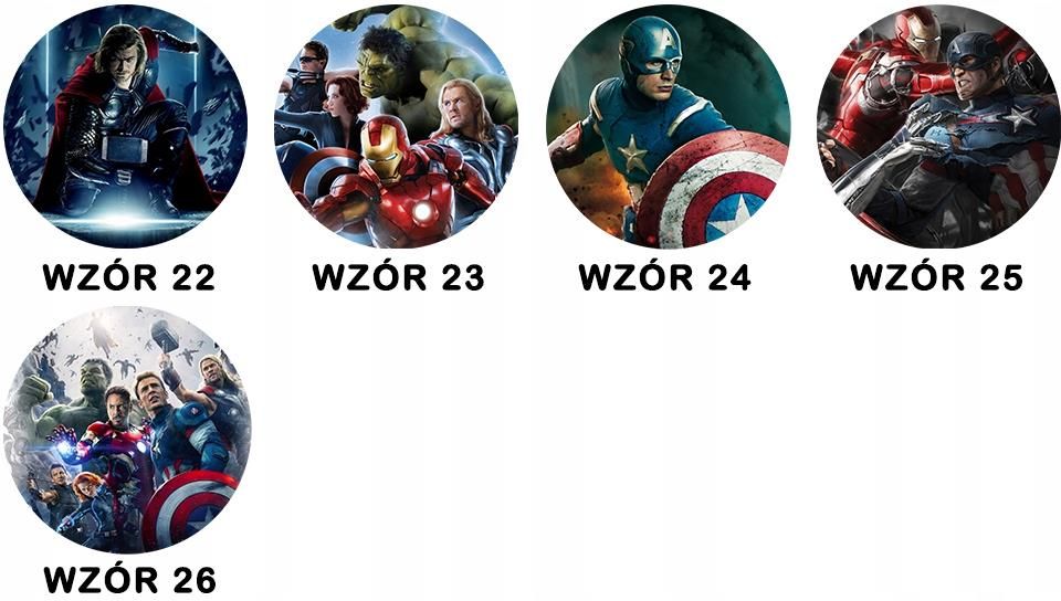 Opłatek na Tort Avengers 20 cm Wybór + Napis 0fd0f56c - Ceny i opinie ...