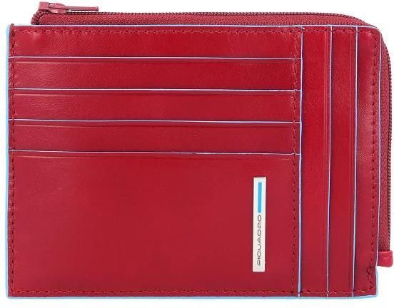 Piquadro Blue Square Etui na karty bankowe RFID skórzana 12 cm red ...
