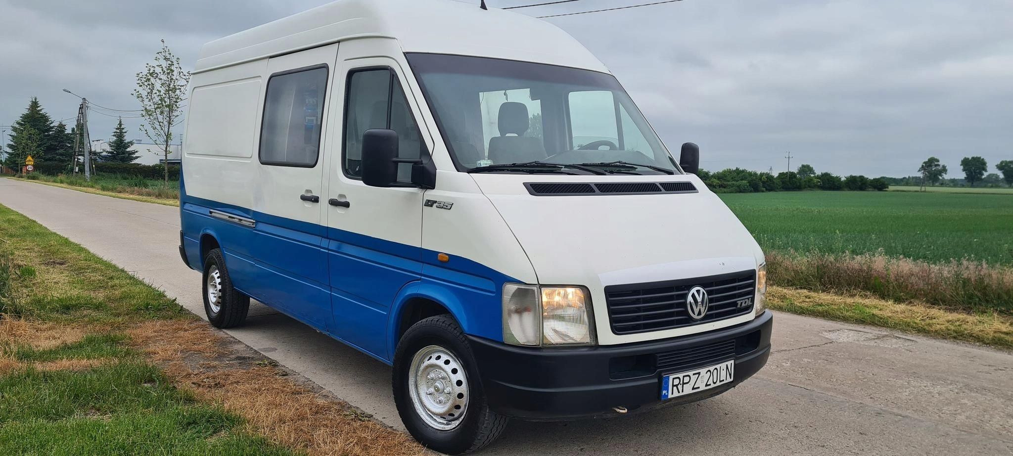 Vw LT35 2.5TDI 2002 rok 6 osobowy ład: 1545kg !!! - Opinie i ceny na ...