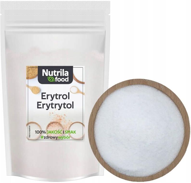 Erytrol Erytrytol Naturalny Słodzik 500g - Ceny i opinie - Ceneo.pl
