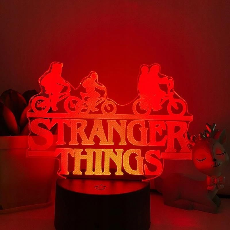 Lampka Nocna Stranger Things Led Imię Grawer - Opinie i atrakcyjne ceny ...