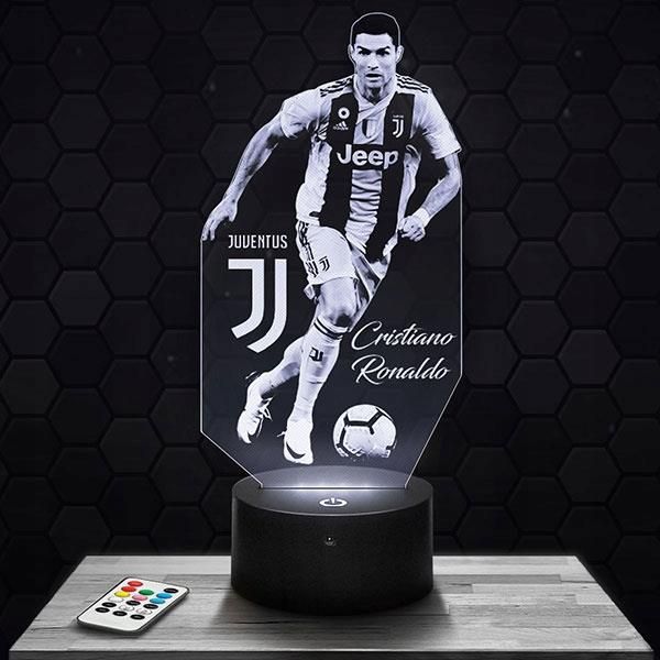 Lampka Nocna Z Imieniem Cristiano Ronaldo 3D Led - Ceny i opinie - Ceneo.pl