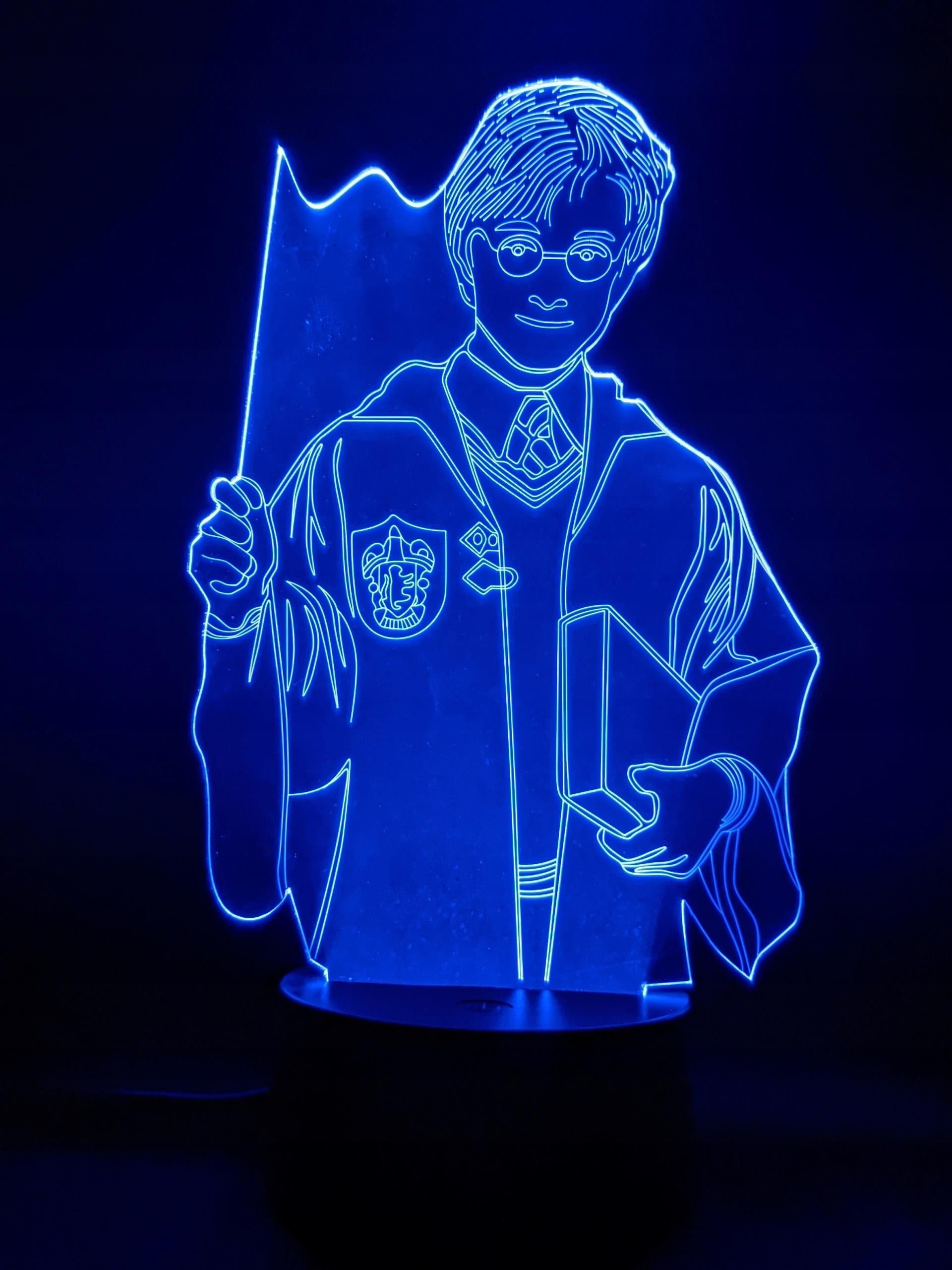 Harry Potter Lampka Nocna 3D Led + Pilot - Opinie i atrakcyjne ceny na ...